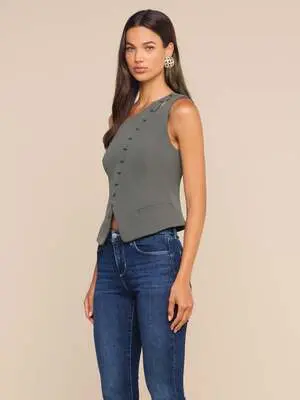 L'Agence Zinnia One-shoulder Top