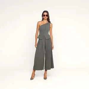 L'Agence Zinnia One-shoulder Top