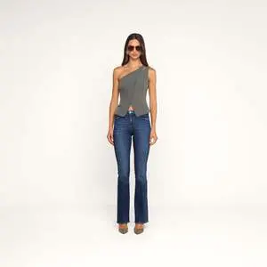 L'Agence Zinnia One-shoulder Top