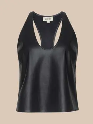 L'Agence Tullia Scoopneck Tank Top