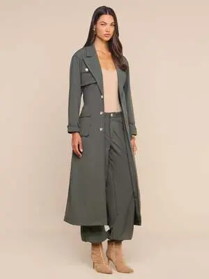 L'Agence Axel Windbreaker Trench