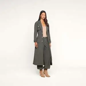 L'Agence Axel Windbreaker Trench
