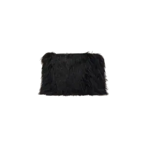 L'Agence Adelina Faux Fur Clutch