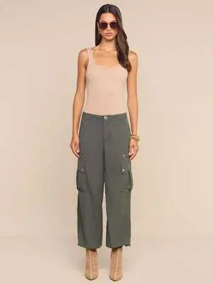 L'Agence Greer Nylon Jogger Pants
