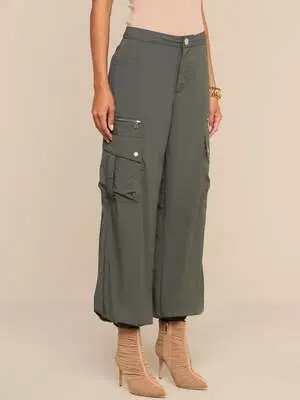 L'Agence Greer Nylon Jogger Pants