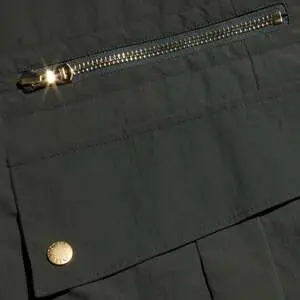 L'Agence Greer Nylon Jogger Pants - Ash Olive