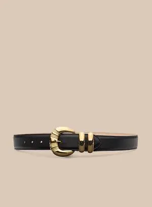 L'Agence Yarros Leather Belt