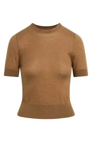 FAVORITE DAUGHTER The Good Sport Wool Top - Camel