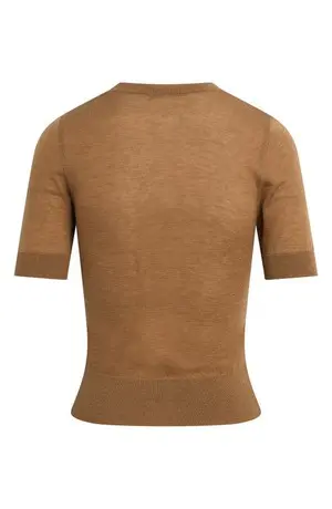 FAVORITE DAUGHTER The Good Sport Wool Top - Camel