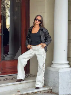 SASHA THERESE Cairo Jean - White