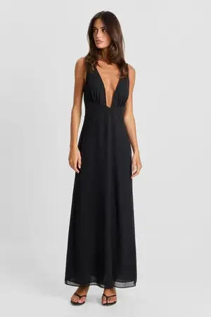 SASHA THERESE Juno Maxi Dress - Black