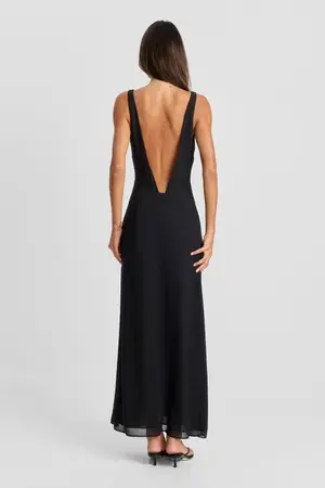 SASHA THERESE Juno Maxi Dress - Black