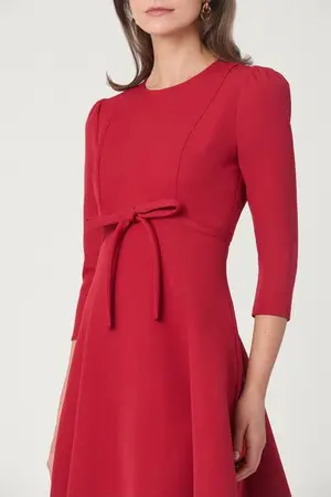 Shoshanna Crepe Cindy Dress