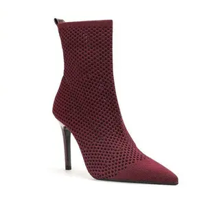 KNEETOES Brooklyn Knit Point Boot