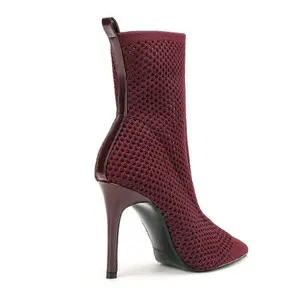 KNEETOES Brooklyn Knit Point Boot