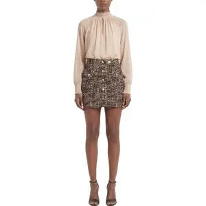 AREA STARS Siena Blouse - Champagne