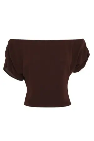 SASHA THERESE Margot Top - Chocolate