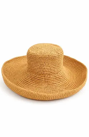 BRUNNA.CO Ulu Raffia Rancher Brim Hat - Natural