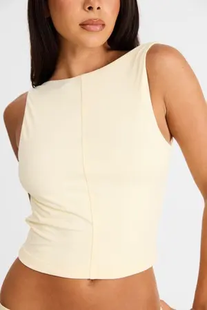 SASHA THERESE Talia Top - Butter