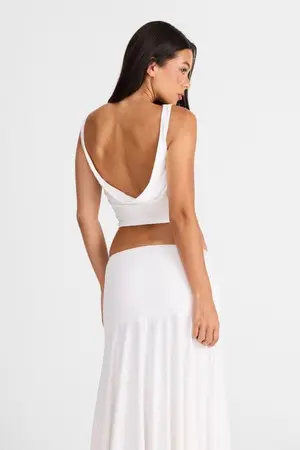 SASHA THERESE Talia Top - White