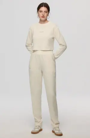 JUANA Off Hours Natural Mid Rise Joggers