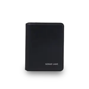 NOMAD LANE Single Passport + Tag - Black