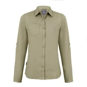 CRAGHOPPERS Expert Kiwi Long-sleeved Shirt - Pebble