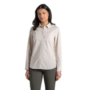 CRAGHOPPERS Kiwi Iii Long-sleeved Shirt - Stone
