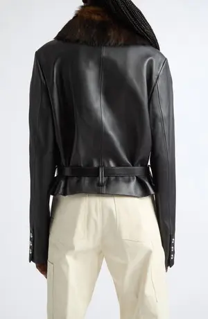 Altuzarra Simons Leather Jacket