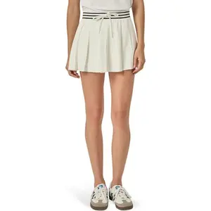 English Factory Pleated Skort - White