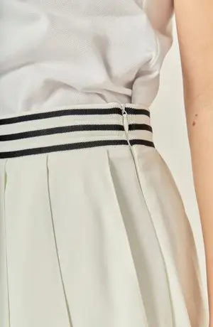 English Factory Pleated Skort