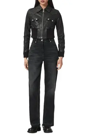 ALLSAINTS Lena Leather Jacket