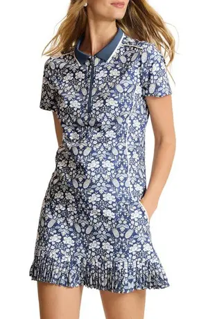 Tommy Bahama Tropical Reflection Short Sleeve Performance Polo - Dk Bluestone
