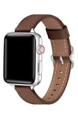 POSH TECH Carmen Skinny Leather Apple Watch® Watchband