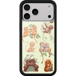 WILDFLOWER CASES Monkey Biz Iphone 17/17e/air/17 Pro/17 Pro Max Case - Iphone 17 Pro Max