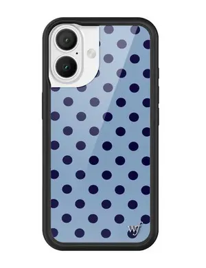 WILDFLOWER CASES Polka Dot | And Navy Iphone Case