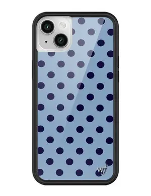 WILDFLOWER CASES Polka Dot | And Navy Iphone Case