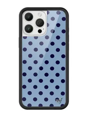 WILDFLOWER CASES Polka Dot | And Navy Iphone Case