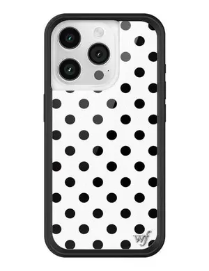 WILDFLOWER CASES Polka Dot | And Black Iphone Case