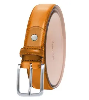 Ghurka Burnished Leather Belt - Tan