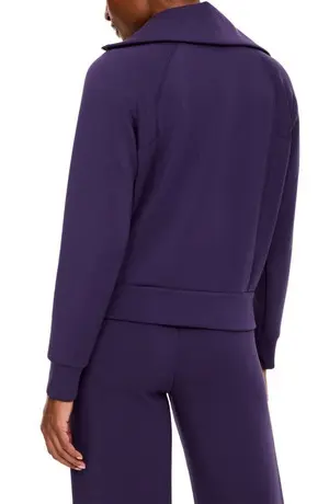 Spanx Airessentials Half Zip Sweatshirt - Nocturne