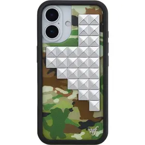 WILDFLOWER CASES Cat Camo Stud /17 Pro/17 Pro Max Case - Iphone 17