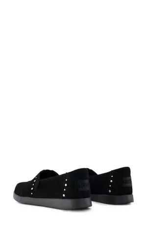 Toms Alpargata Plus Suede Slip-on Sneakers With Stud Embellishments