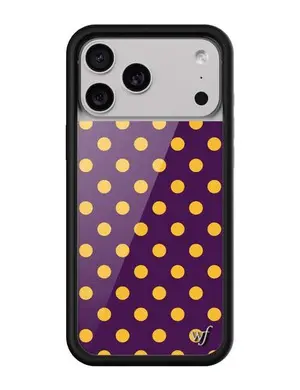 WILDFLOWER CASES Polka Dot | Purple And Yellow /17e/air/17 Pro/17 Pro Max Case - Iphone 17 Pro Max