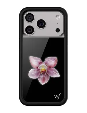 WILDFLOWER CASES Orchid | Black /17e/air/17 Pro/17 Pro Max Case - Iphone 17 Pro