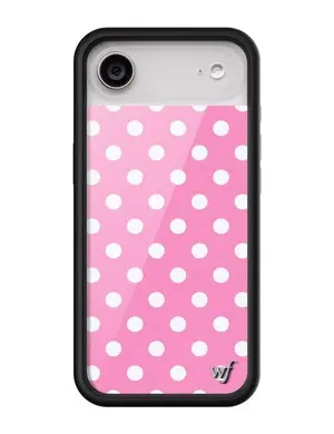 WILDFLOWER CASES Polka Dot | Pink And White /17e/air/17 Pro/17 Pro Max Case - Iphone Air