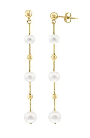 EFFY Freshwater Pearl Drop Earrings