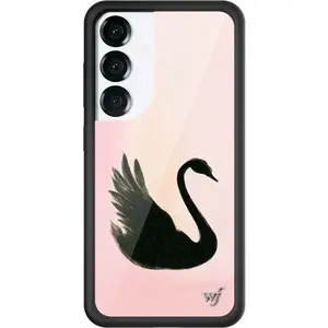 WILDFLOWER CASES Black Swan Samsung /s25 Edge/s25 Plus/s25 Ultra Case - Galaxy S25