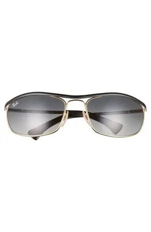 Ray-ban 62mm Rectangle Sunglasses