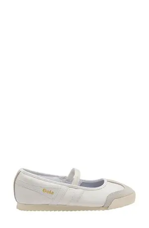 Gola Celestra Leather Mary Jane Sneaker - White/white